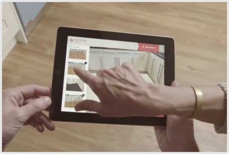Augmented Reality Flooring App and Tiling App for Ceramic Tiles Industry