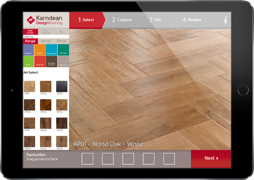 Augmented Reality Flooring App and Tiling App for Ceramic Tiles Industry