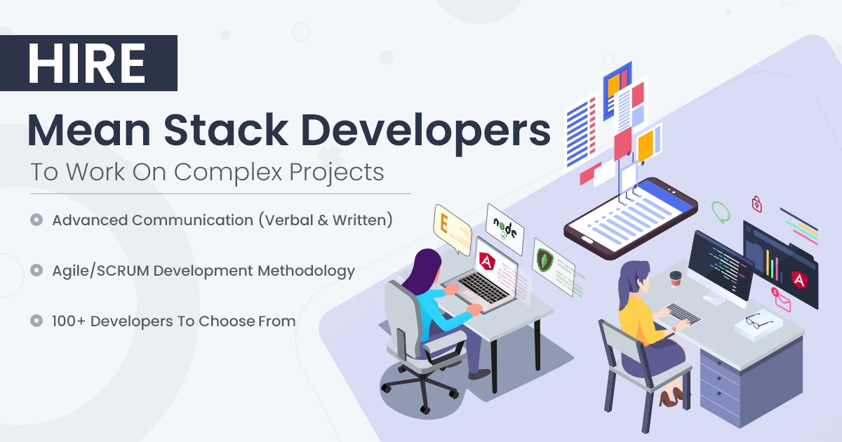 Hire MEAN Stack Developers | Dedicated Programmers at $15/hr