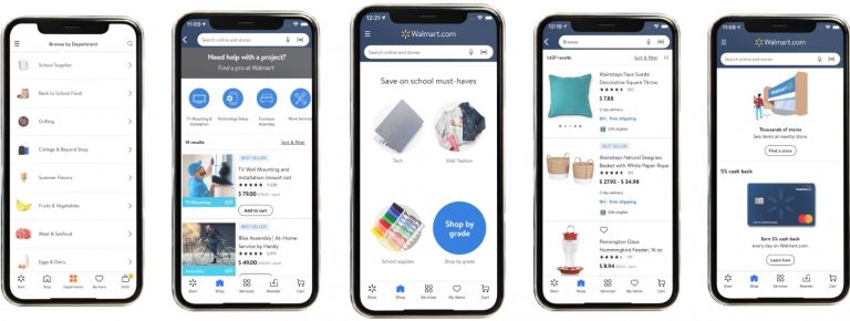How to Build an App Like Walmart App & Cost to Develop Ecommerce App