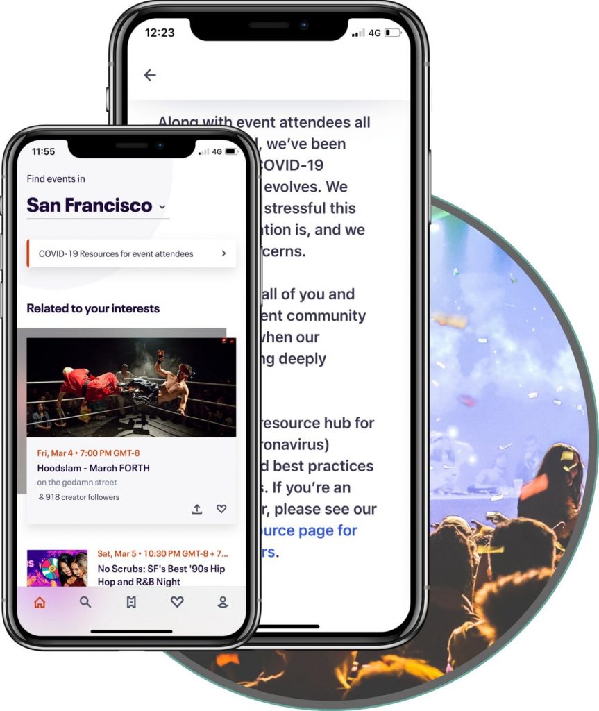 Eventbrite App | Make an Event App For Android & iOS