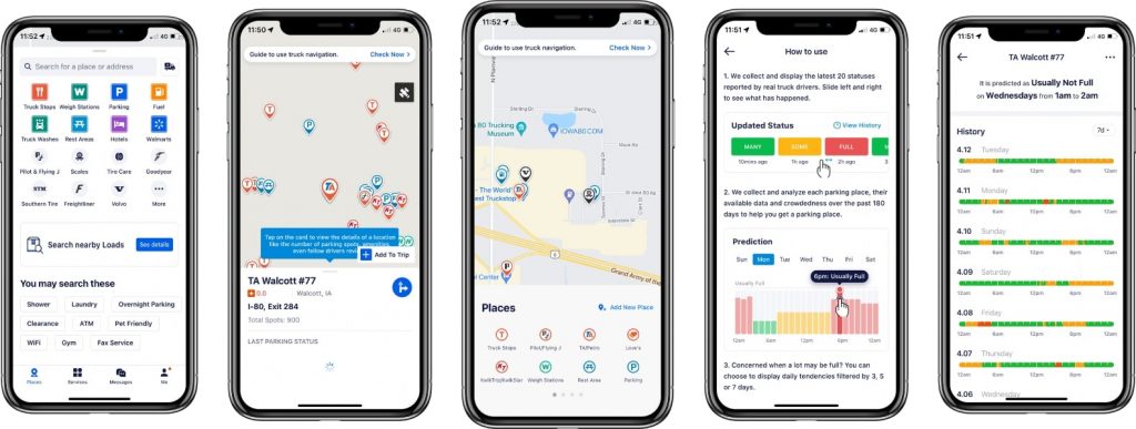 Trucker Path App: Build Truck Navigation App & More