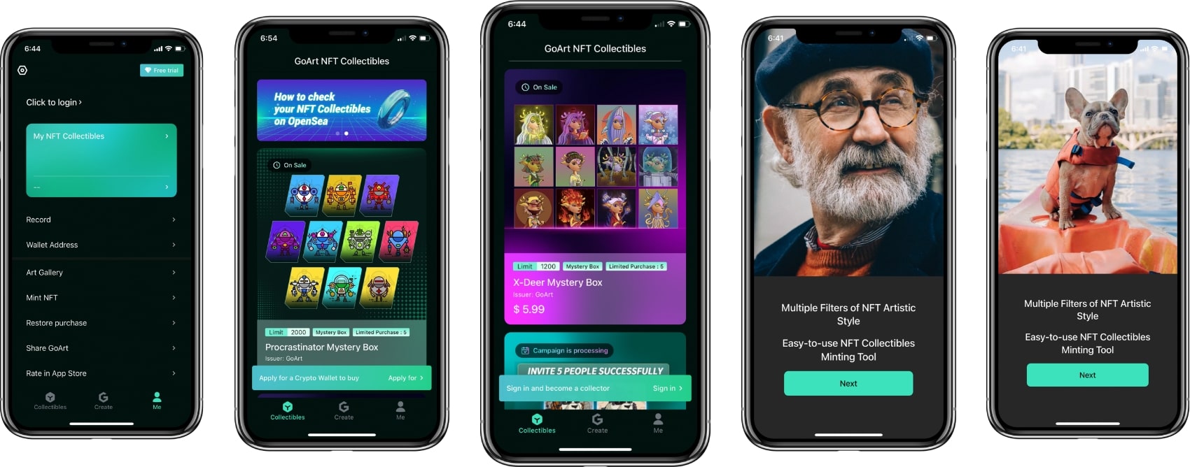GoArt App - One of the Best NFT Creator Applications
